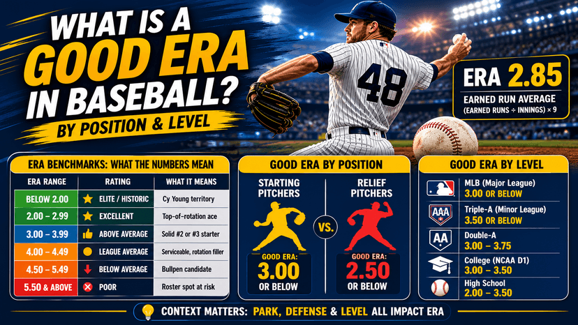 What Is a Good ERA in Baseball? Benchmarks & Levels | Calculation Point